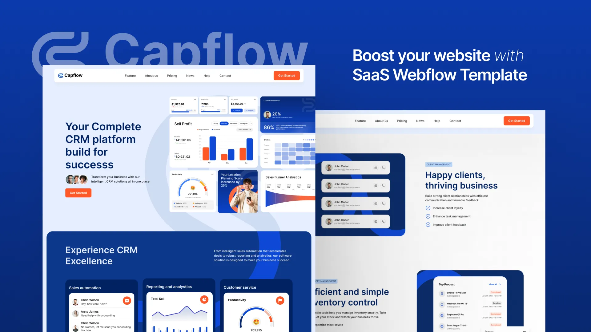 Privacy Policy - Capflow - Webflow Ecommerce Website Template